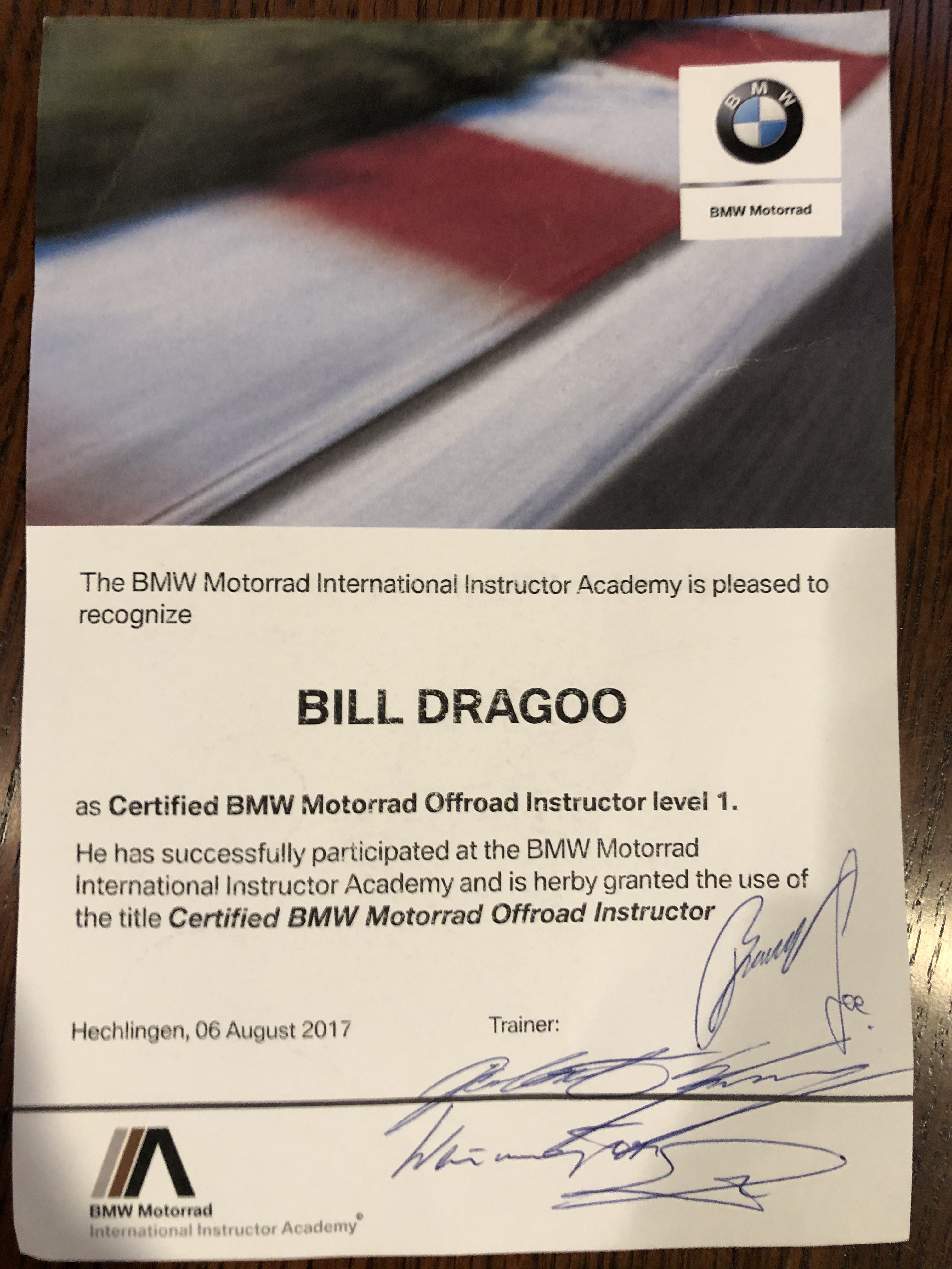 Dragoo Adventure Rider Training (DART) – Bill Dragoo